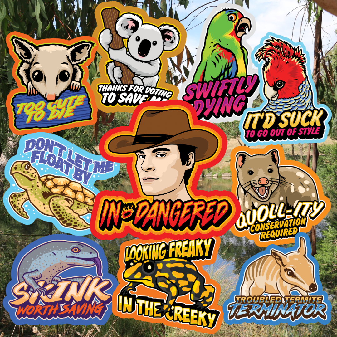 Endangered Animal Sticker Pack – friendlyjordies